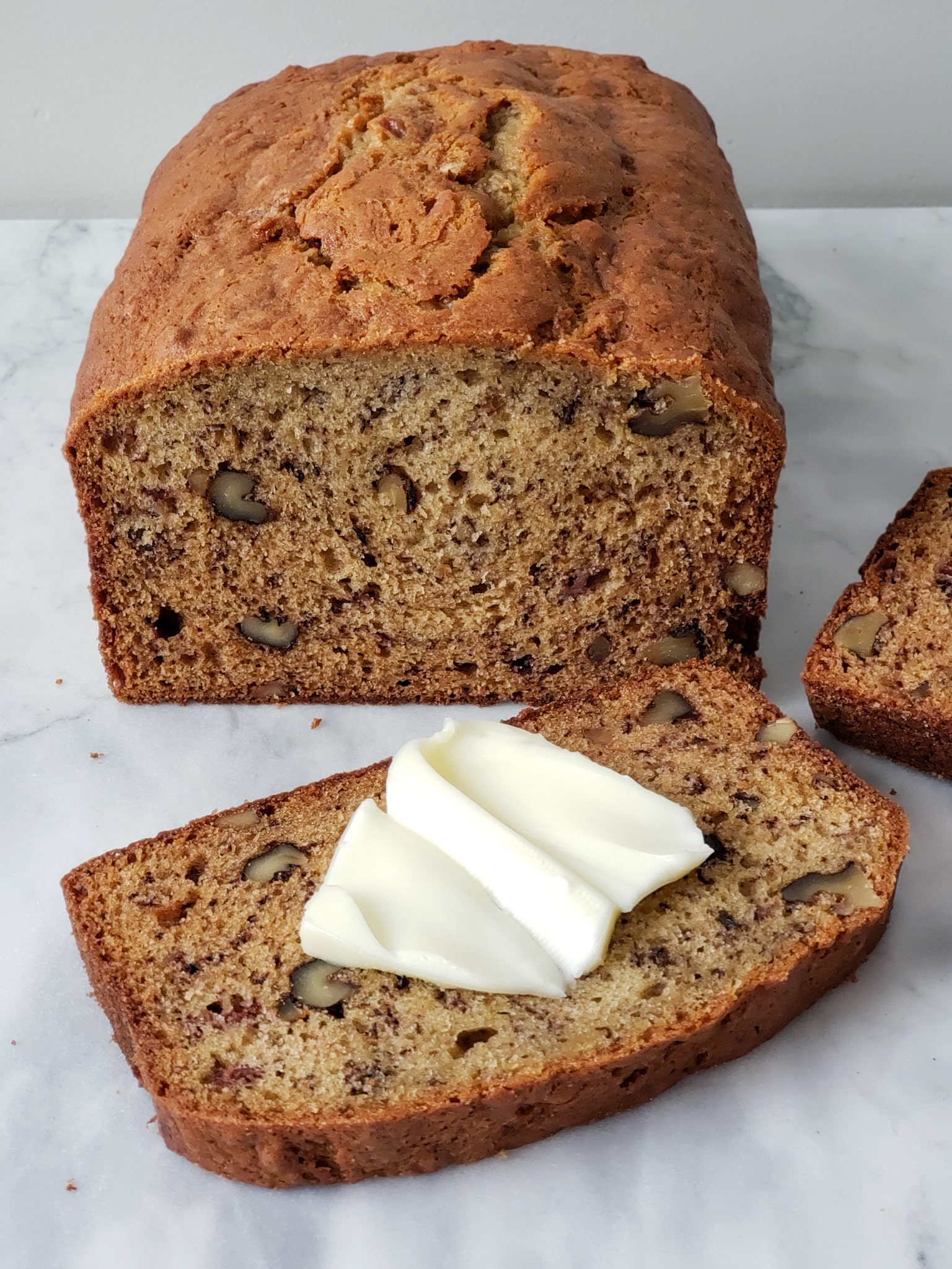 Super Moist Einkorn Banana Bread - Brass Pine