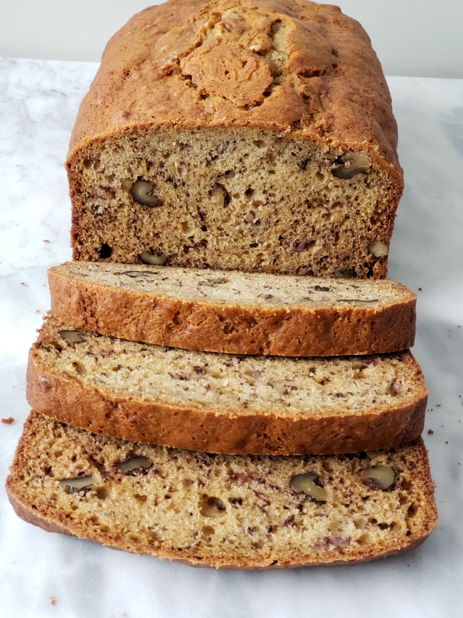 Super Moist Einkorn Banana Bread - Brass Pine