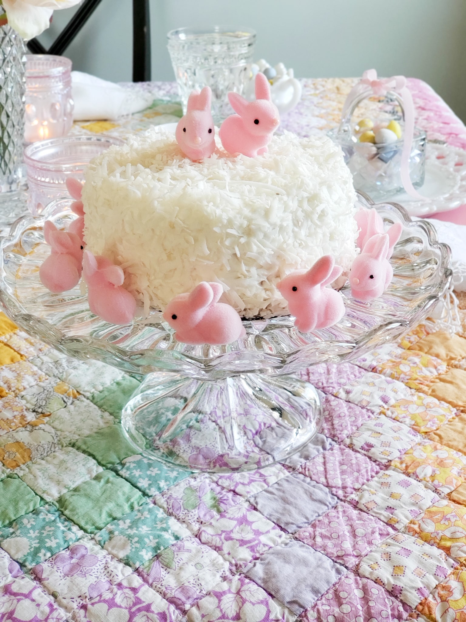 Simple & Sweet Pastel Easter Tablescape - Brass Pine