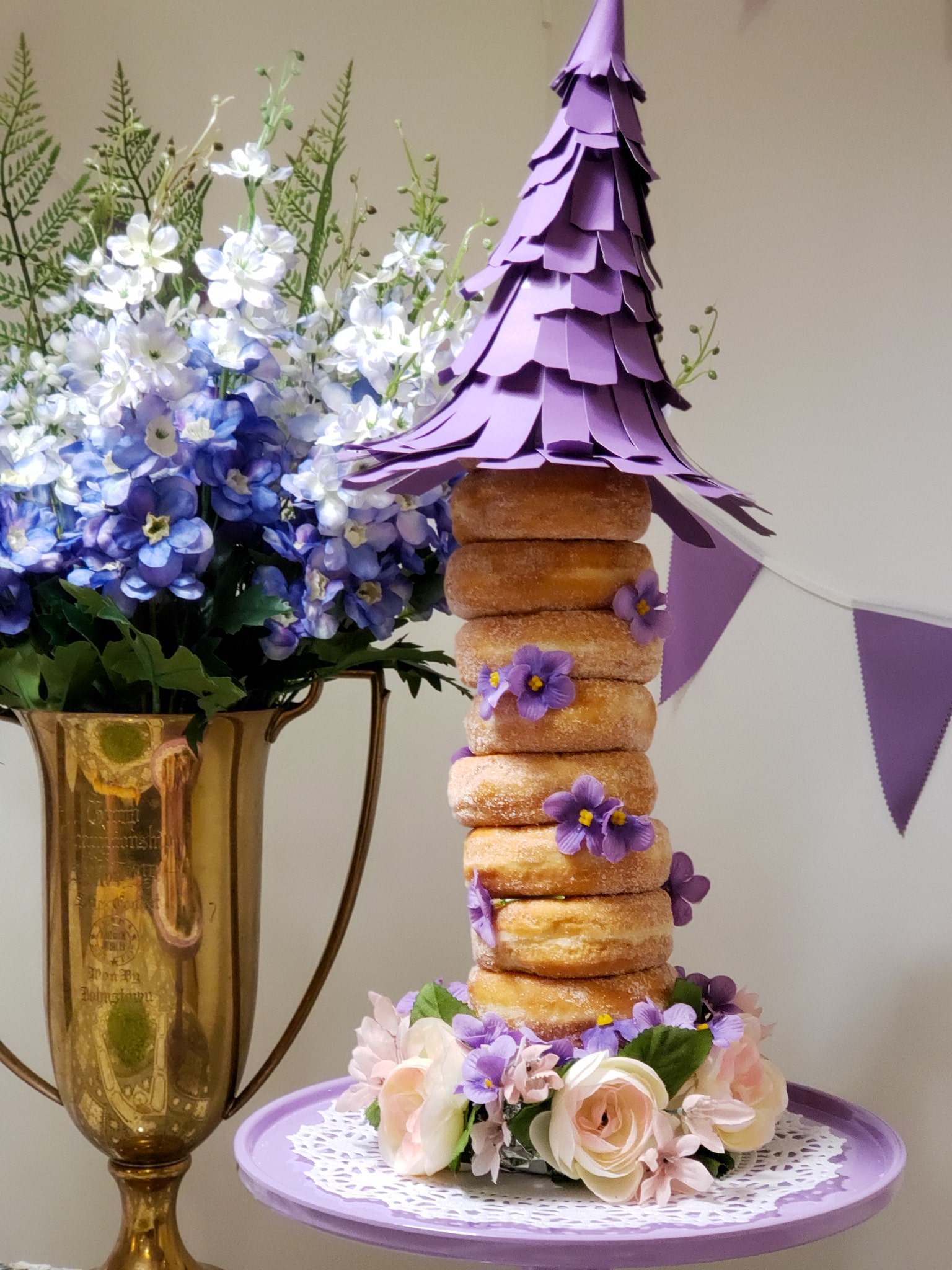 Enchanting Rapunzel Birthday Party - Brass Pine