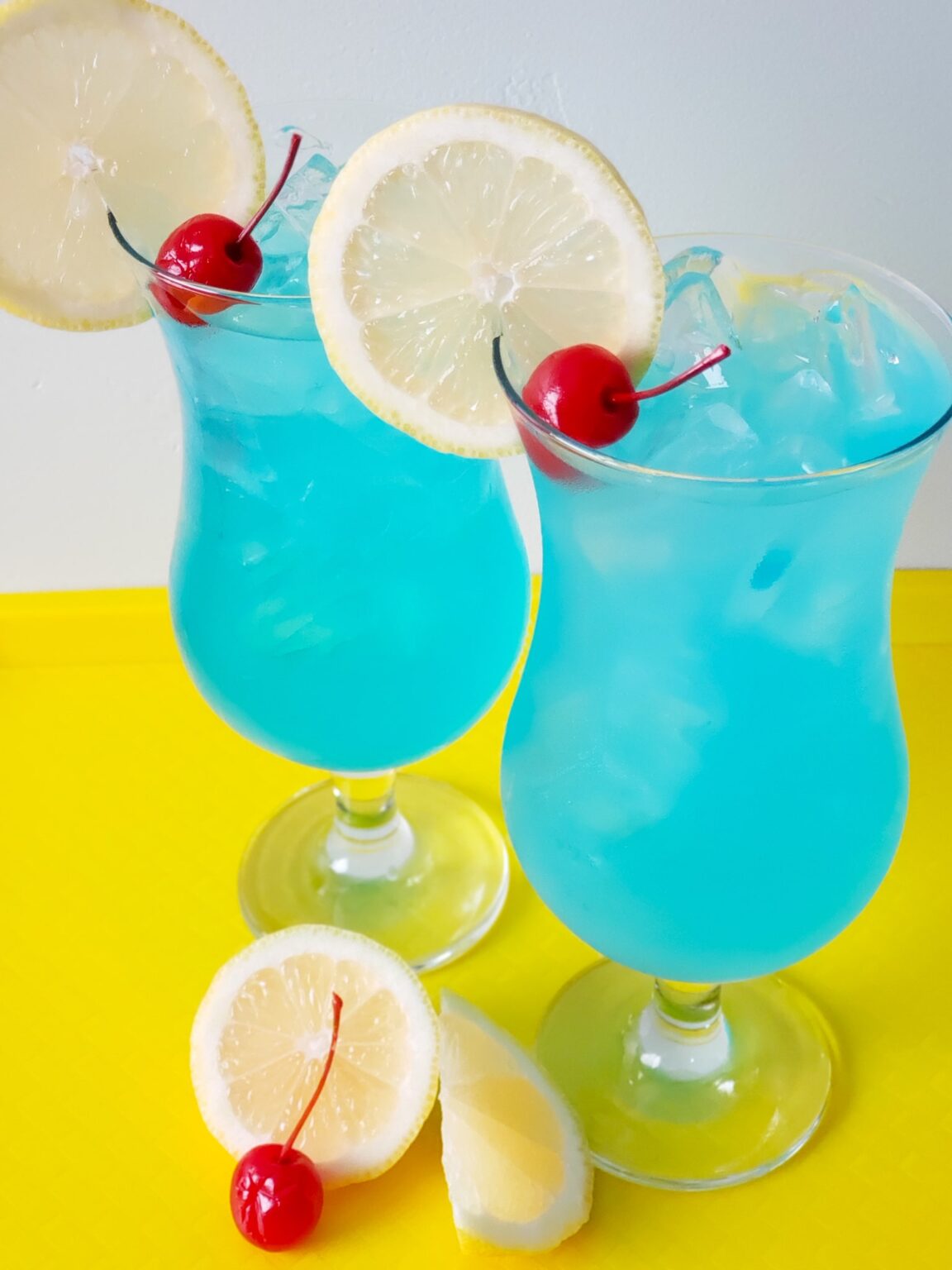 The Blue Lagoon Cocktail - Brass Pine