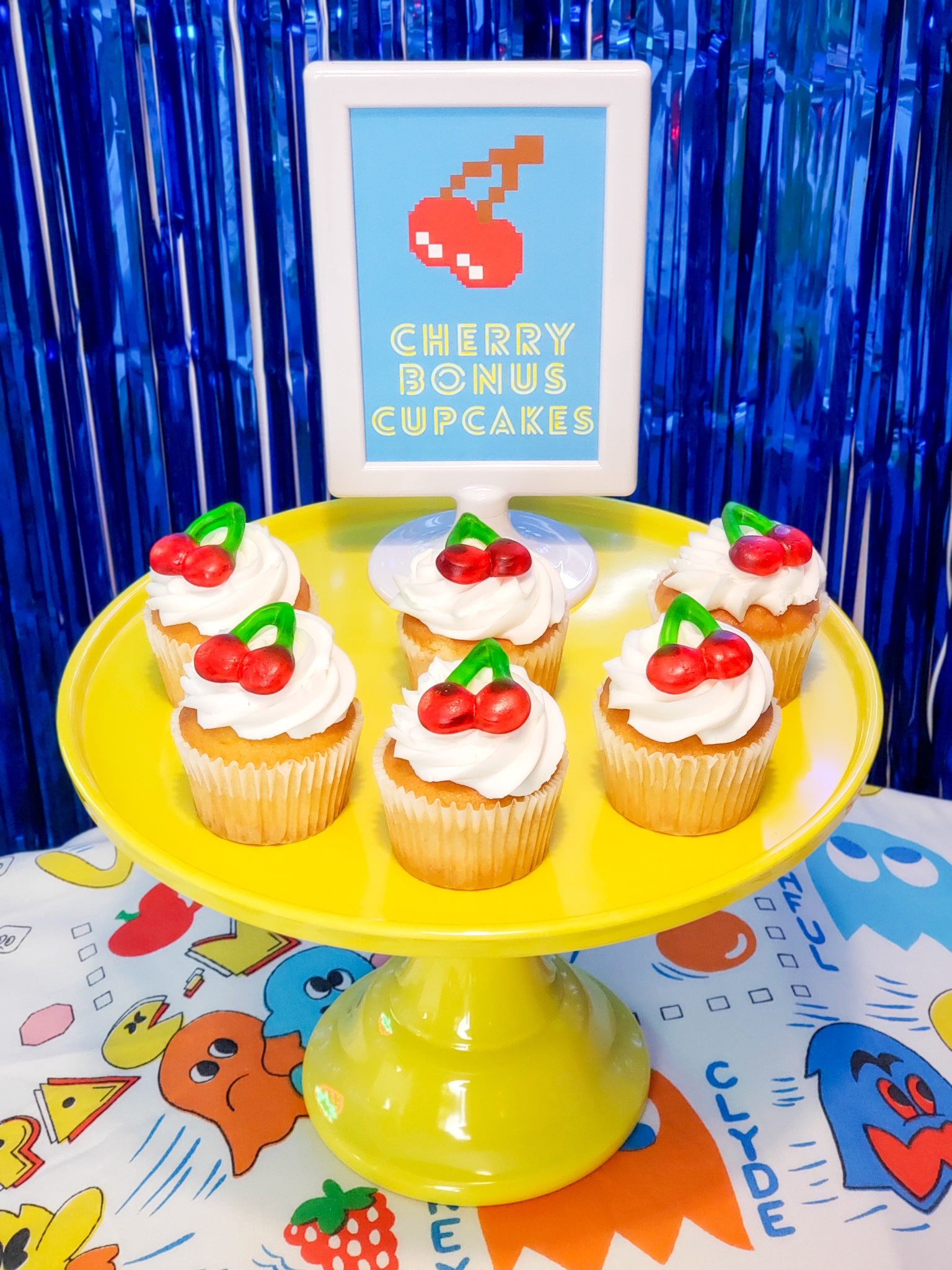 How to throw the Ultimate PAC-MAN Birthday Party - Brass Pine