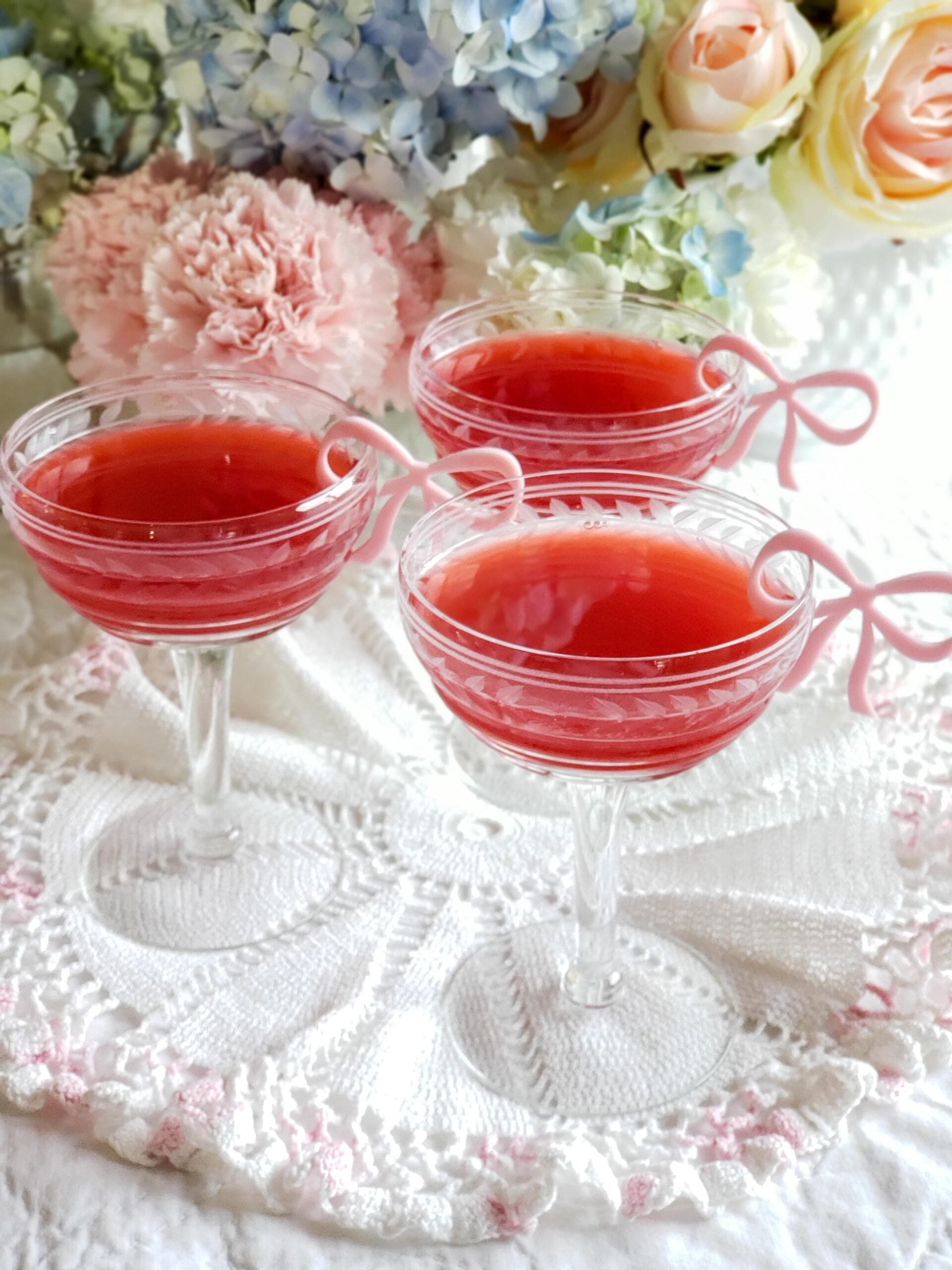 Elegant Raspberry Cordial Cocktail - Brass Pine