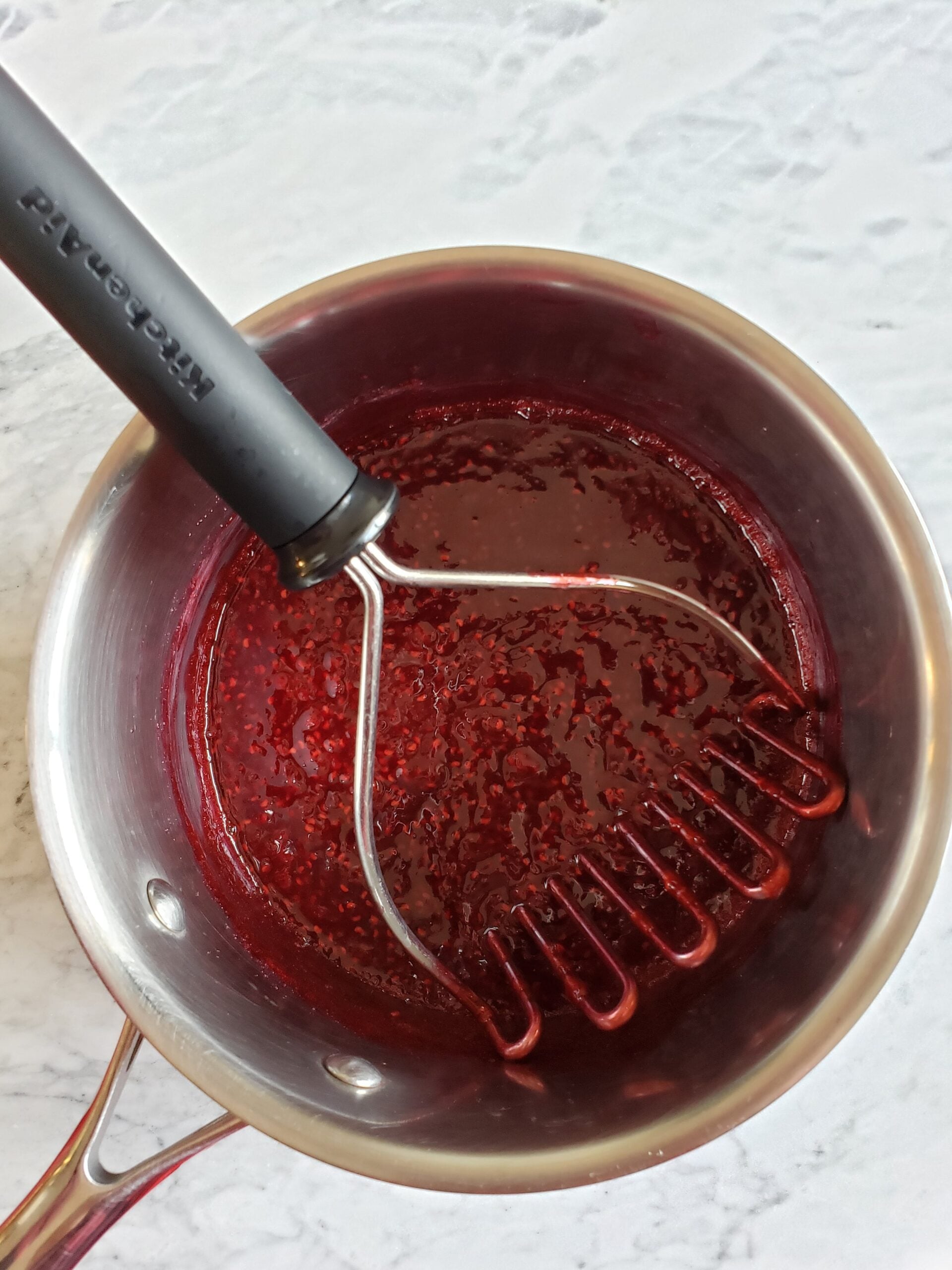 Elegant Raspberry Cordial Cocktail - Brass Pine
