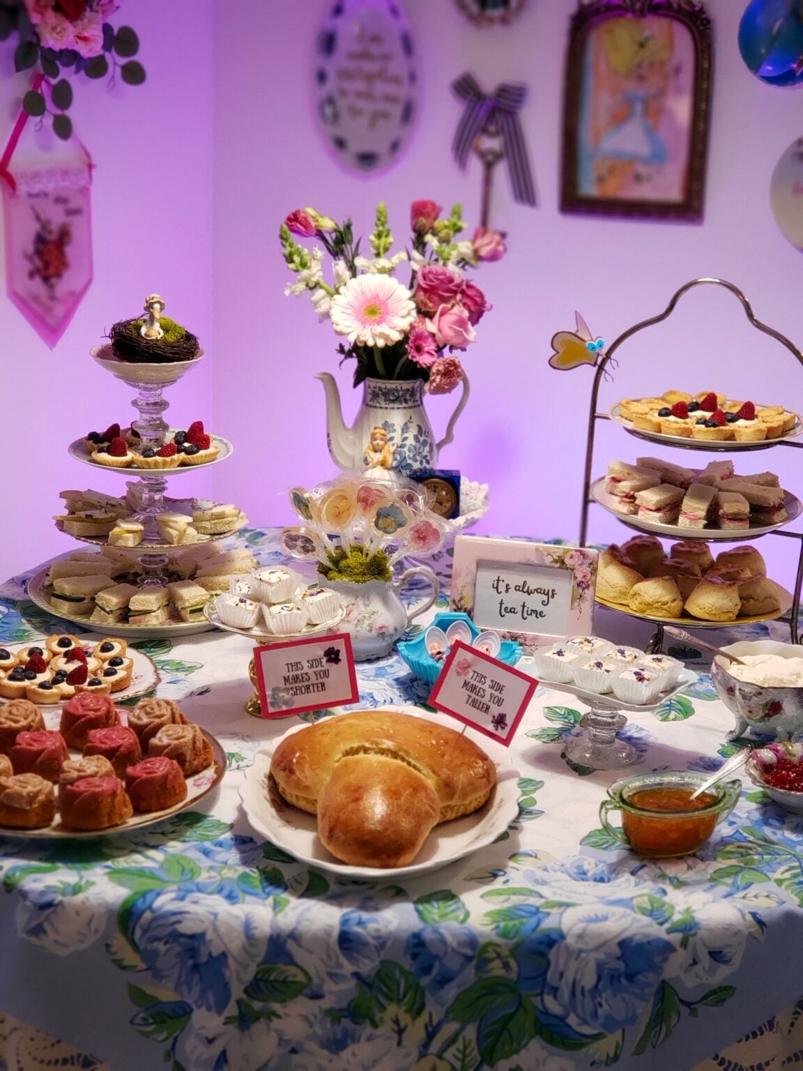 An Alice in Wonderland Mad Hatter Tea Party - Brass Pine