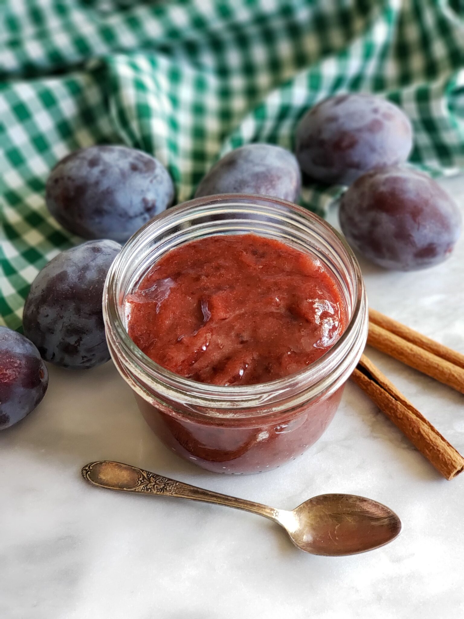 Quick & Easy Rustic Plum Butter - Brass Pine