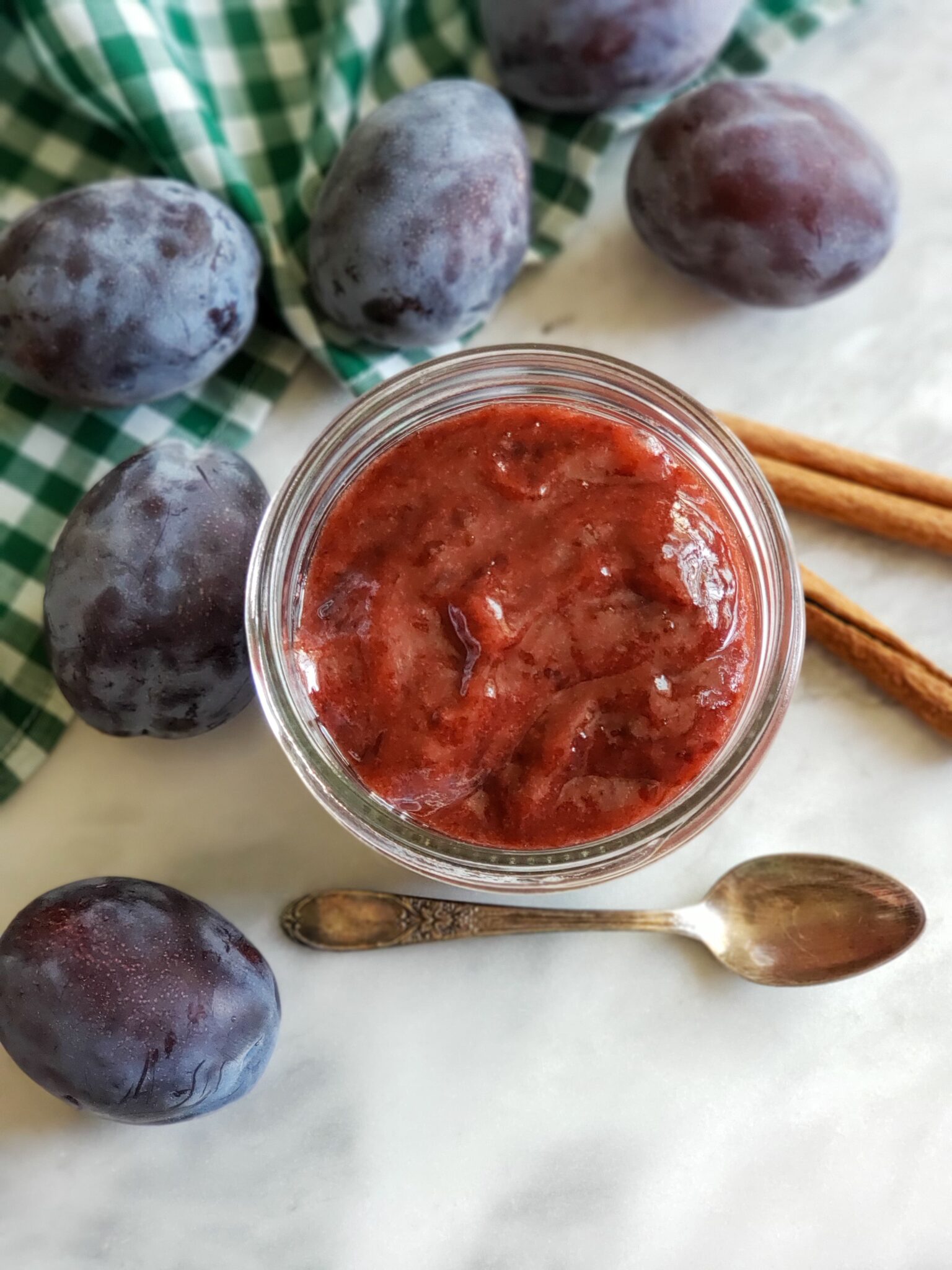 Quick & Easy Rustic Plum Butter - Brass Pine